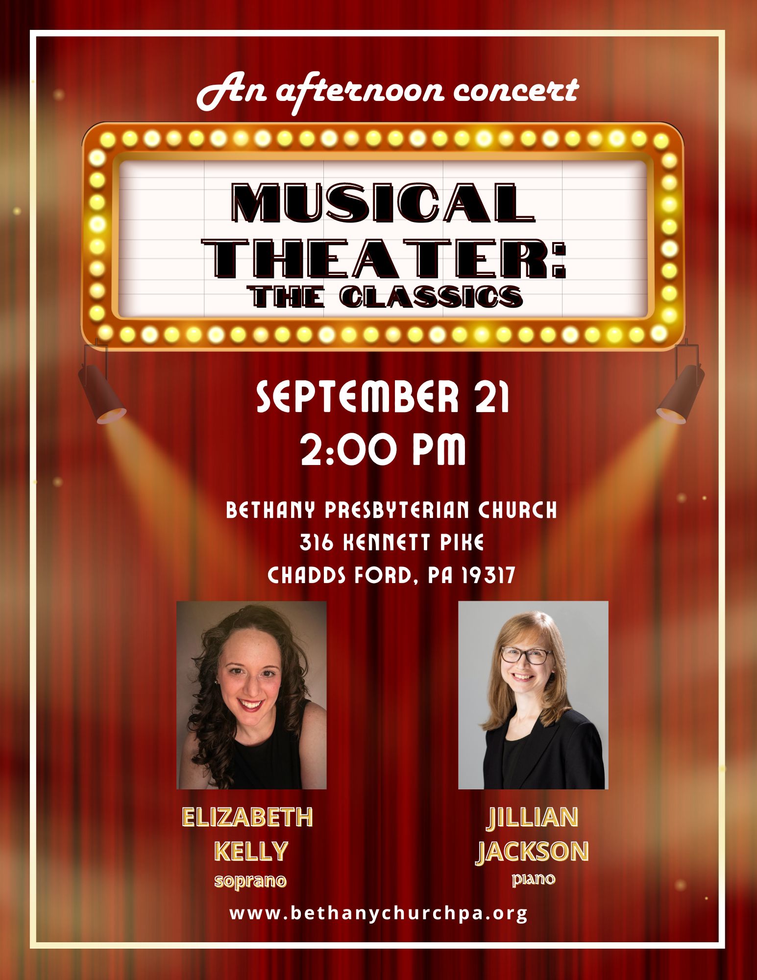 2025 Schedule | Elizabeth Joy Kelly